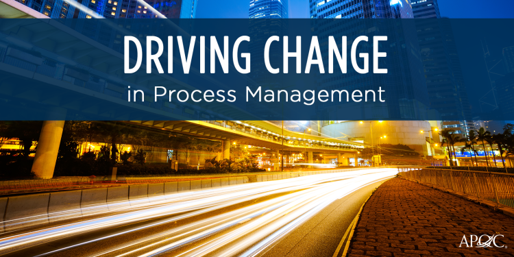 Top 5 Trends Driving Change in Process Management | APQC