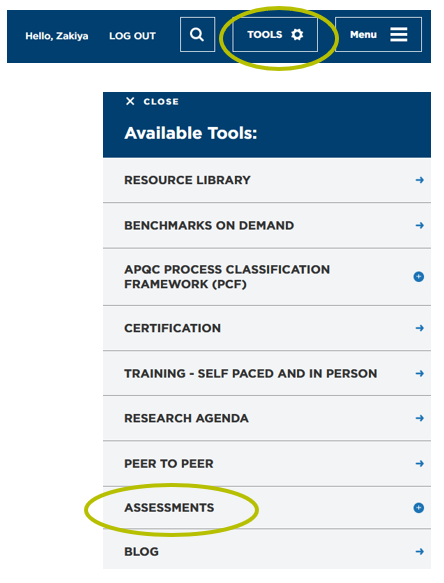 APQC Website User Guide | APQC