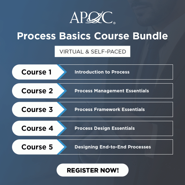 Process Basics Learning Path | APQC